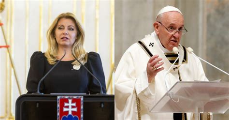 Prezidentka Zuzana Čaputová Telefonovala S Pápežom Františkom Hlavný