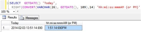 how to get time hour minute second and millisecond part from