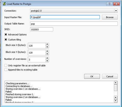 Loading A Raster Using Qgis Into A Postgis Enabled Database 34692 Hot