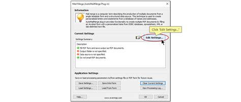 mail merge securing output pdf files