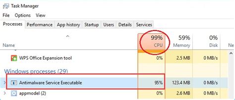 guide antimalware service executable msmpeng how to fix high cpu usage