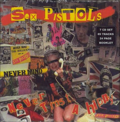 sex pistols never trust a hippy uk 7 cd album set 426810