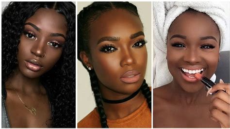 Makeup Tutorial Compilation Dark Skin Makeup 4 Youtube