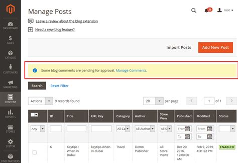 how to configure blog comments in magento 2 blog magefan
