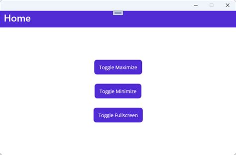 full screen disable minimize maximize for net maui windows apps hot