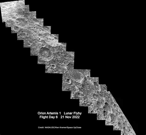 Orion Capsule Captures Stunning Imagery Of Tortured Lunar Surface