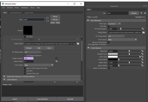 property editor in hypershade has missing attributes autodesk community