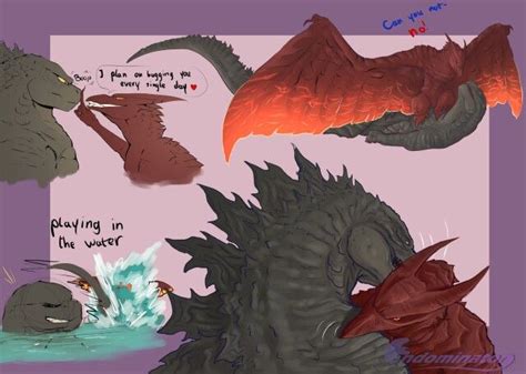 So We Already Have Anthro Mothra How About Anthro Godzilla And Ghidorah