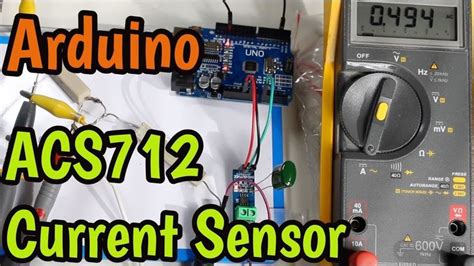 acs712 current sensor with arduino measure ac and dc up