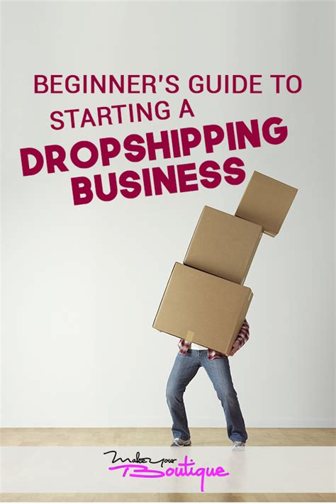 The Beginners Guide To Starting A Dropshipping Business Make Your