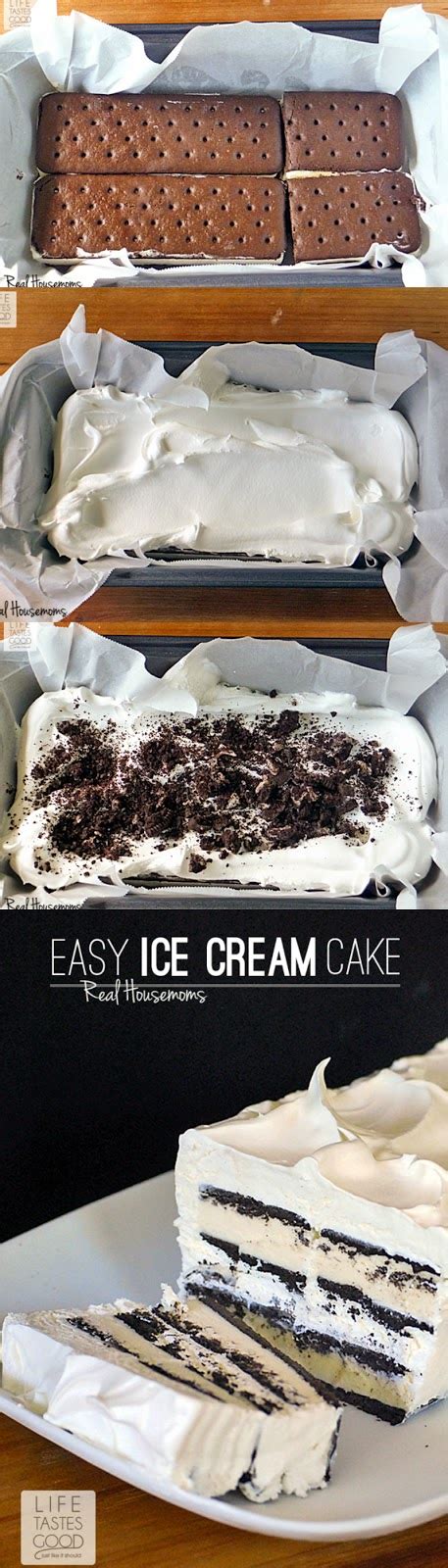 Easy Ice Cream Sandwich Cake Life Tastes Good