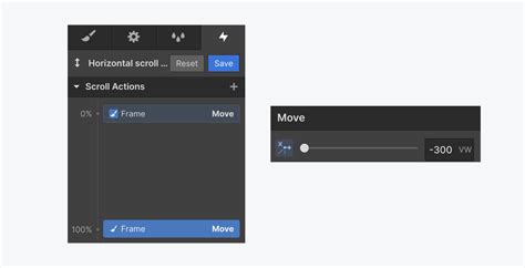 horizontal scrolling webflow university