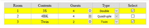 input boxes and drop down lists in html table cells free