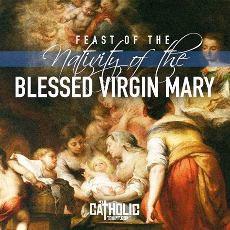 The Cover Of Feast Of The Nativity Of The Blessed Virgin Mary With An