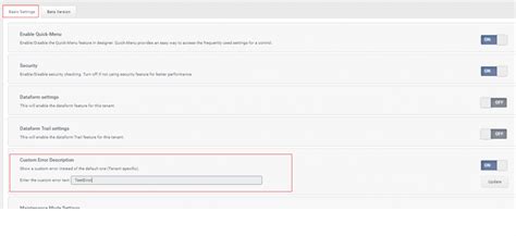 custom error description claysys technologies
