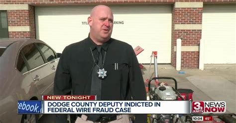 Dodge County Deputy Indicted In Federal Wire Fraud Case