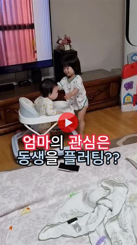 엄마의 사랑을 독차지 하기 위한 지능형 친누나 유머 움짤 이슈 에펨코리아