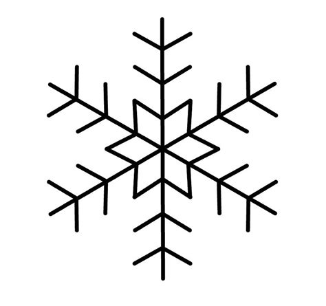 How To Draw A Snowflake Step By Step Tutorial