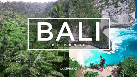 bali indonesia by drone [4k] java lombok nusa more