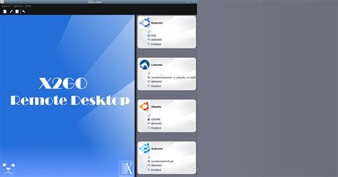 how to setup secure remote desktop using x2go on ubuntu debian