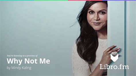 Why Not Me By Mindy Kaling Audiobook Excerpt Youtube
