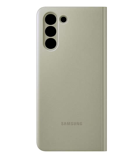 Samsung Funda Galaxy S21 Fe Smart Clear View Cover Verde Oliva El