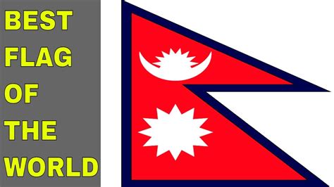 The Only Amazing And Unique Flag In The World Nepalese Flag Youtube