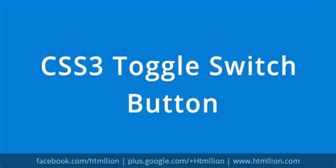 css3 toggle switch button html lion