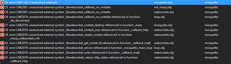 mqtt enabling mosquitto over websocket in windows