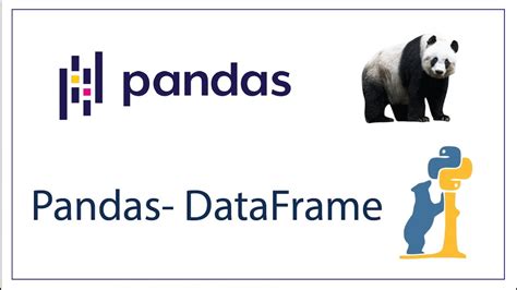 pandas dataframe python for data science and machine learning part