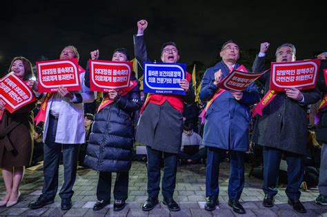 South Korea Doctors Strike Why Thousands Of Trainee Physicians Staged
