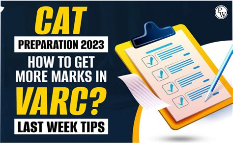 Cat Preparation 2023 How To Get More Marks In Varc
