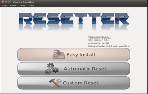 how to install resetter on ubuntu linux mint grepitout