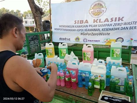 Kurangi Sampah Plastik Kampung Siba Klasik Kenalkan Sabun Refill Di