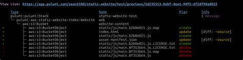 deploy static websites to aws using 10 lines of yaml pulumi blog
