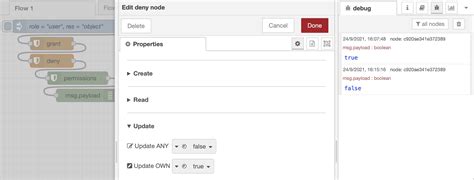 node red contrib accesscontrol node node red
