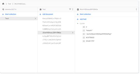 android flutter firebase firestore list data saving cannot recall