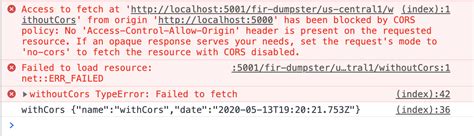 v8 2 cors error when accessing emulated function · issue 2236