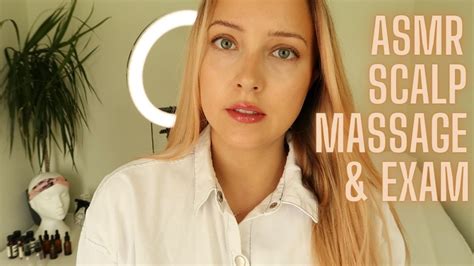 Asmr Scalp Massage And Exam With Intense Hair Scalp Sounds Youtube