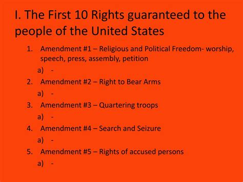 Ppt Bill Of Rights Powerpoint Presentation Free Download Id 6841302