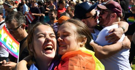 Gay World Celebrates Victory As 62 Australians Vote Yes To Legalise