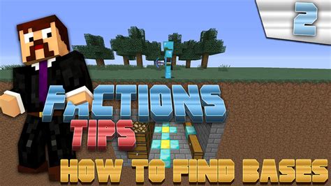 Minecraft Factions Tips And Tricks 2 How To Find Bases Youtube