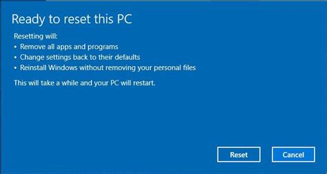 How To Reinstall Windows 10 Without Cd Usb Easily Geeksforgeeks