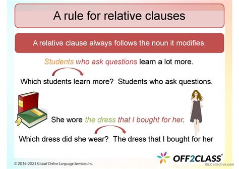 How To Teach Relative Clauses An Es… English Esl Powerpoints