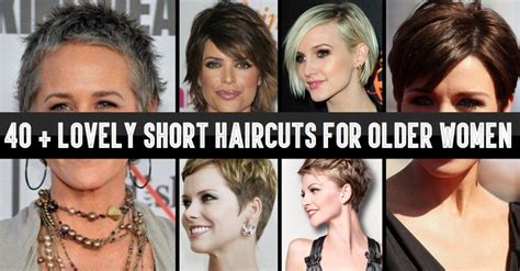 Short Haircuts For Older Women Age Gracefully With These Amazing 36