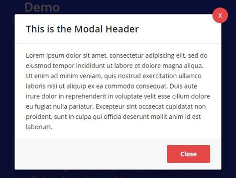 flexible accessible modal plugin jquery modelo free