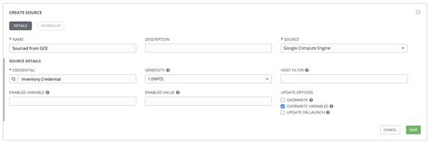15 inventories — ansible tower user guide v3 8 2
