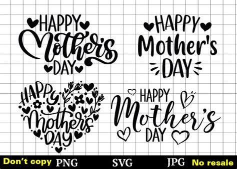 Happy Mothers Day Svg Mothers Day Svg Mothers Heart Etsy