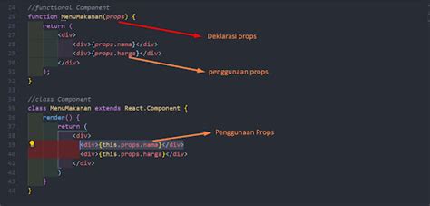 tutorial belajar reactjs 4 mengenal props dan styling pada component