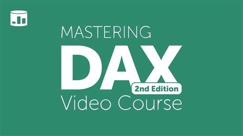 mastering dax video course youtube